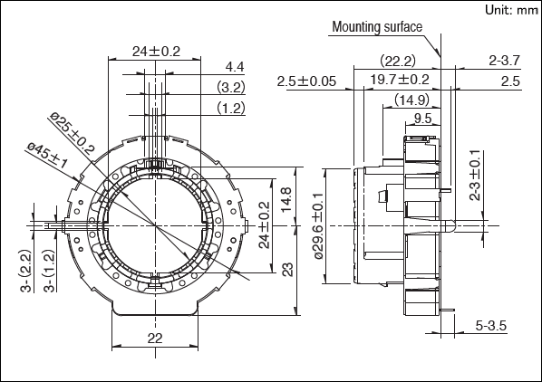 RK45C1A00003-Alps-alps开关-Alps经销-Alps传感器-电子元器件、现货开关